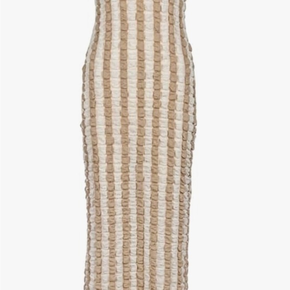 Dresses | Novaorily Casual Halter Bubble Texture Maxi Sundress New With ...